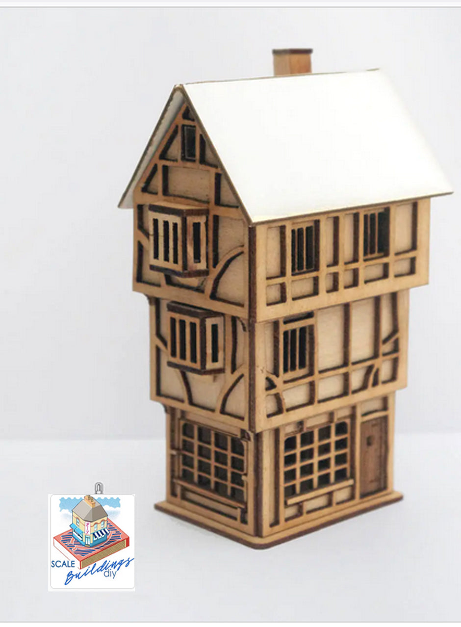 SCALE BUILDINGS DIY 1:48 1:144 1:100 1:72 miniature kit model maker