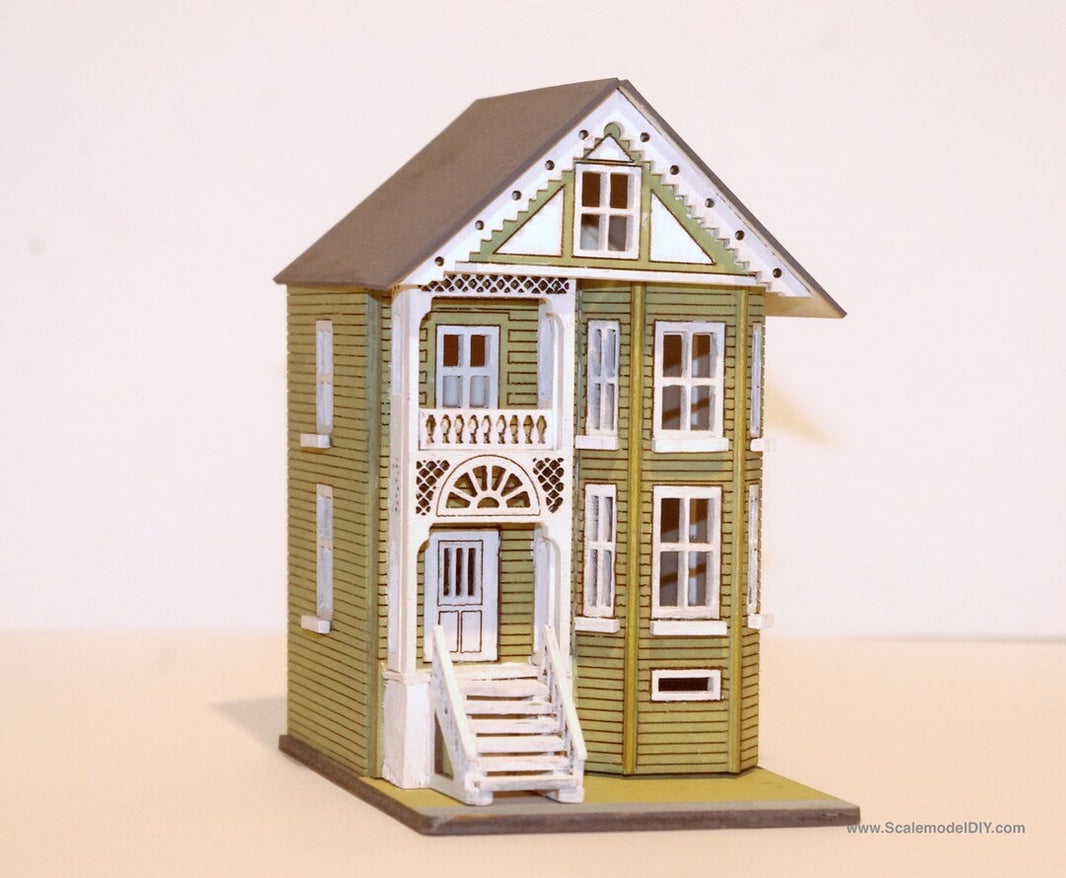 SCALE BUILDINGS DIY 1:48 1:144 1:100 1:72 miniature kit model maker