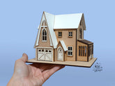 SCALE BUILDINGS DIY 1:48 1:144 1:100 1:72 miniature kit model maker